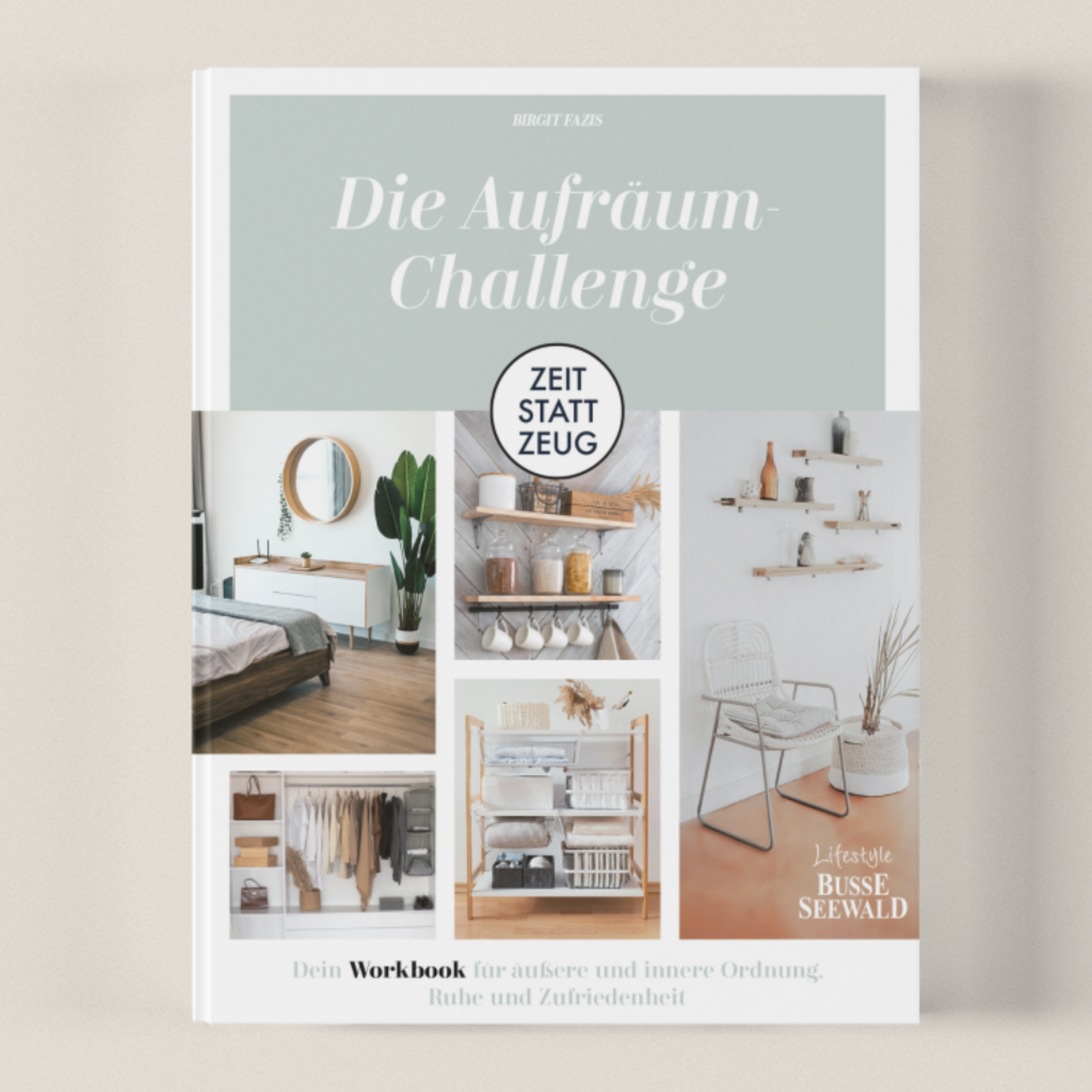 Die ZEIT STATT ZEUG Aufräum-Challenge - Zeit statt Zeug